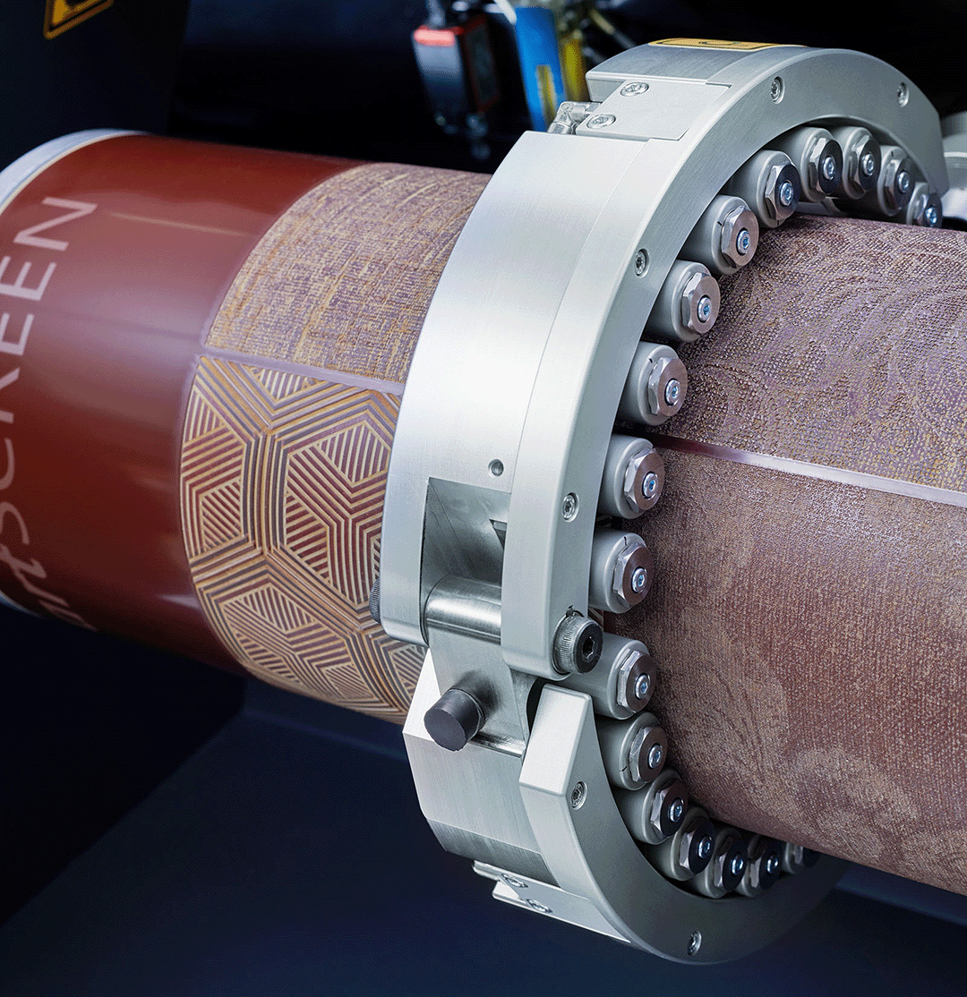 SPGPrints | The easiest way to engrave textile rotary screen printing