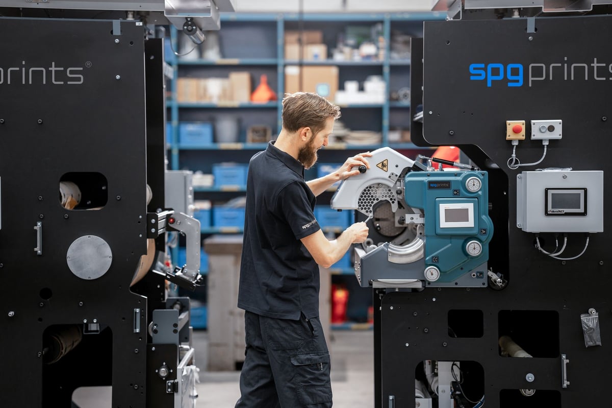 SPGPrints | Rotary Screens for Label Printing and label applications